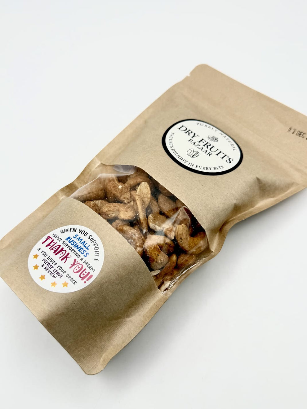 Cashew Nuts Roasted Pizza Flavour – Premium Savoury Snack (Bold & Crun ...